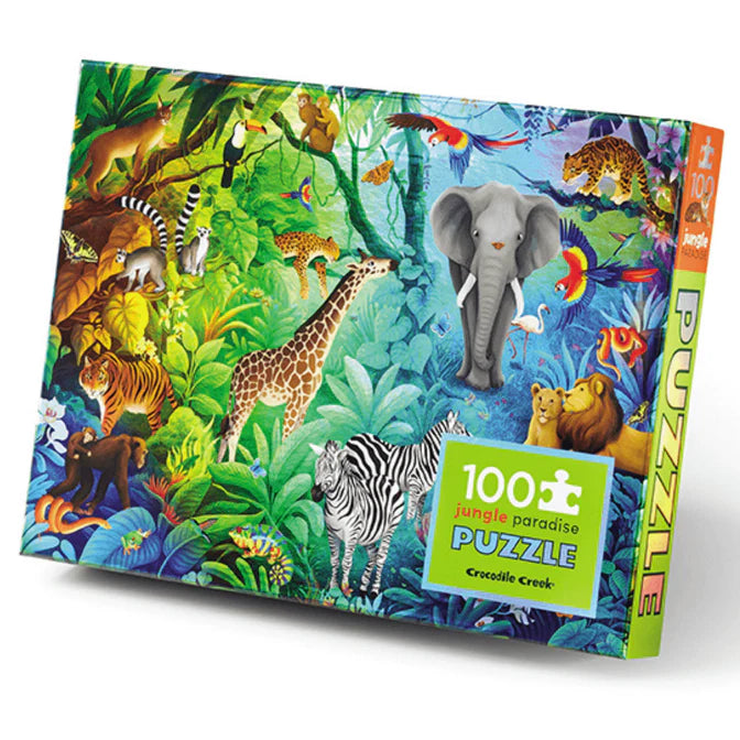 Puzzle Jungle Paradise 100 Pieces – Perth Zoo Shop