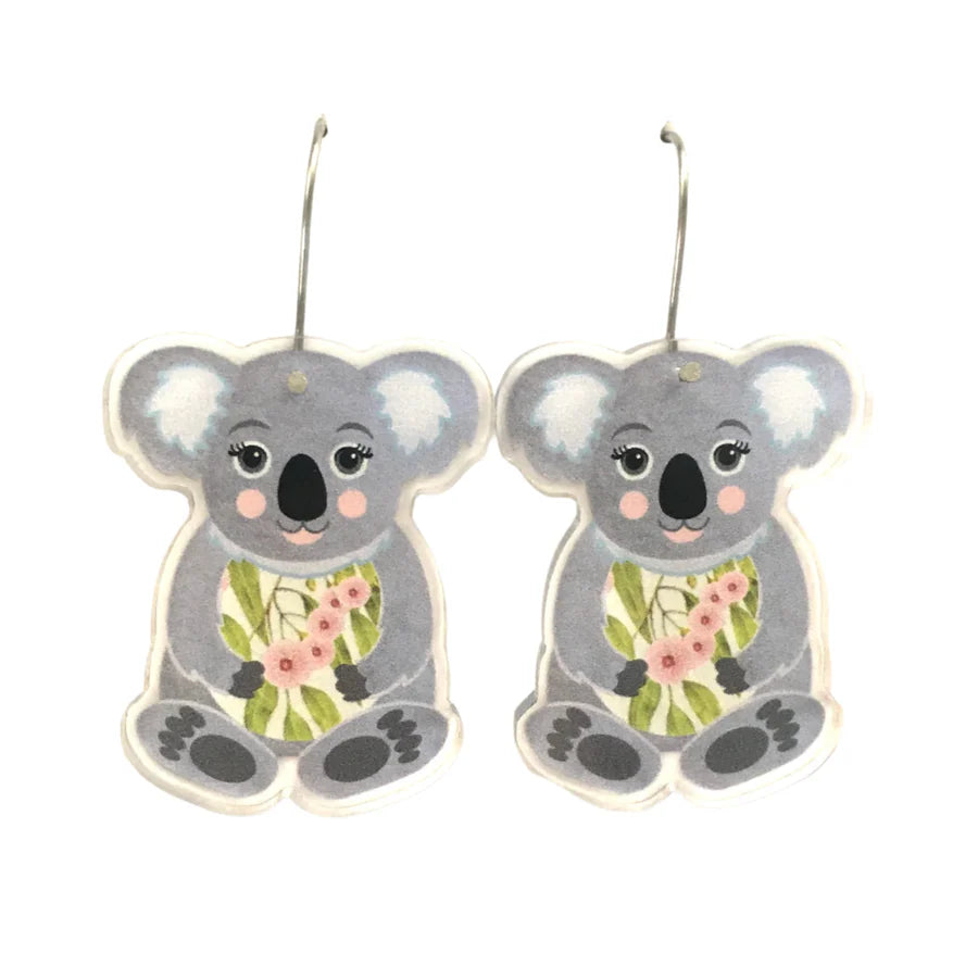 Koala Earrings – Perth Zoo Shop