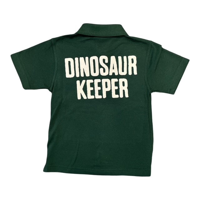 Junior Dinosaur Keeper Polo Shirt – Perth Zoo Shop