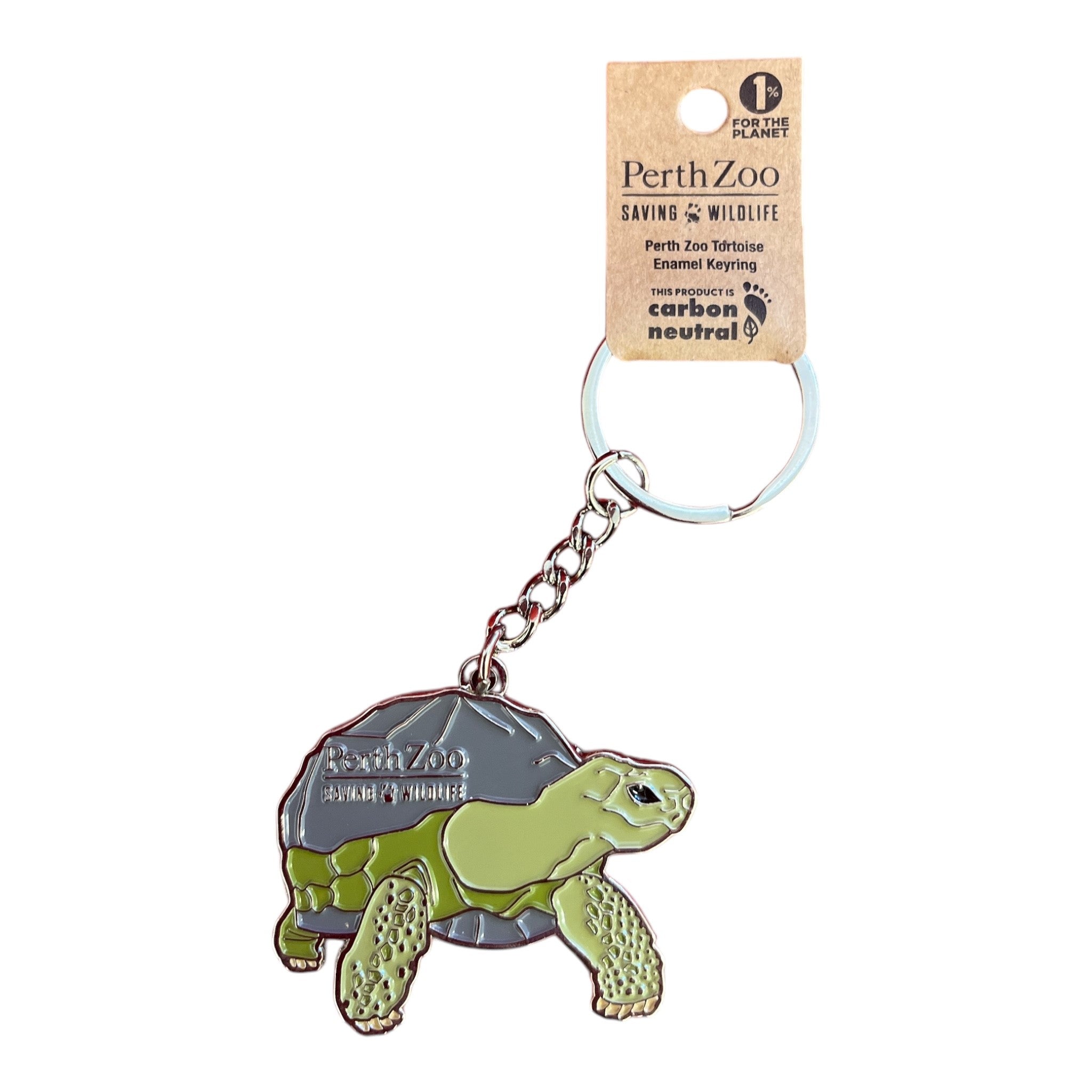 Perth Zoo Tortoise Keyring – Perth Zoo Shop
