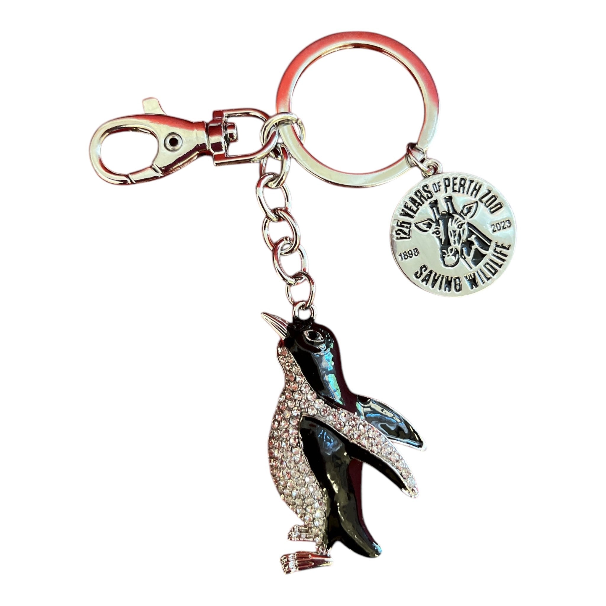 Penguin Bling Keyring – Perth Zoo Shop
