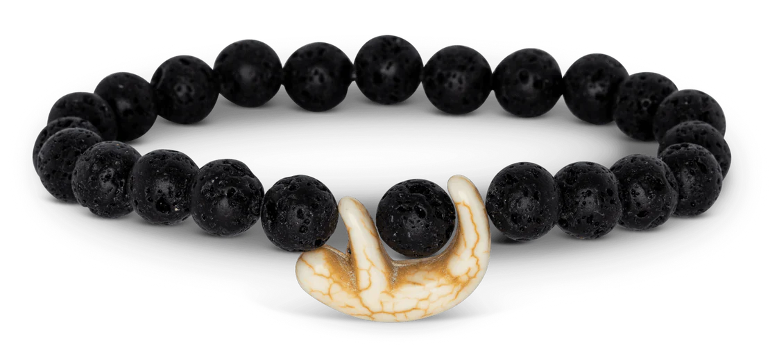 Sloth Bracelet Wander - Lava Stone – Perth Zoo Shop
