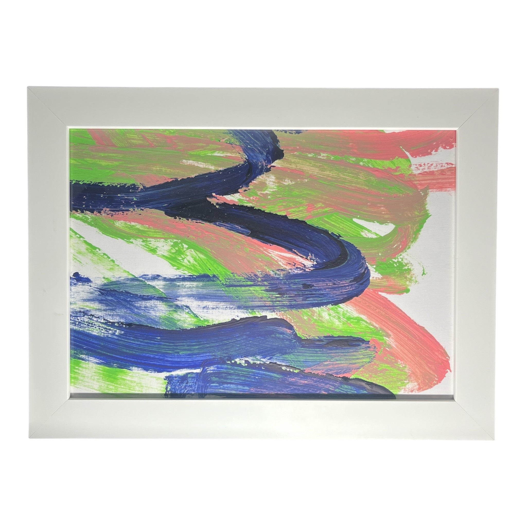 Elephant Art Brush A4 Painting by Permai – Perth Zoo Shop