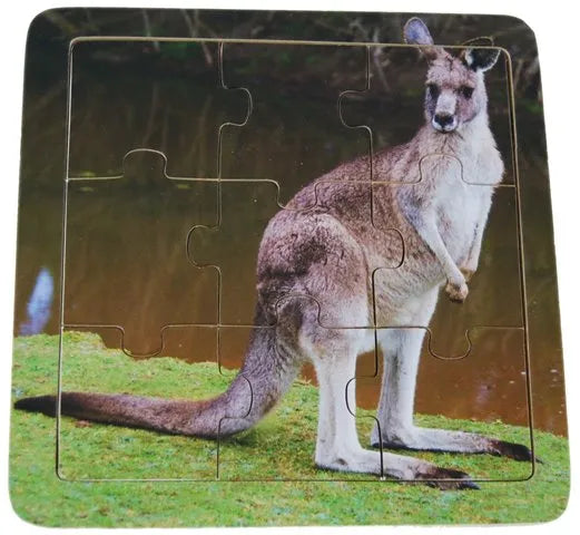 Kangaroo Wooden Puzzle – Perth Zoo Shop