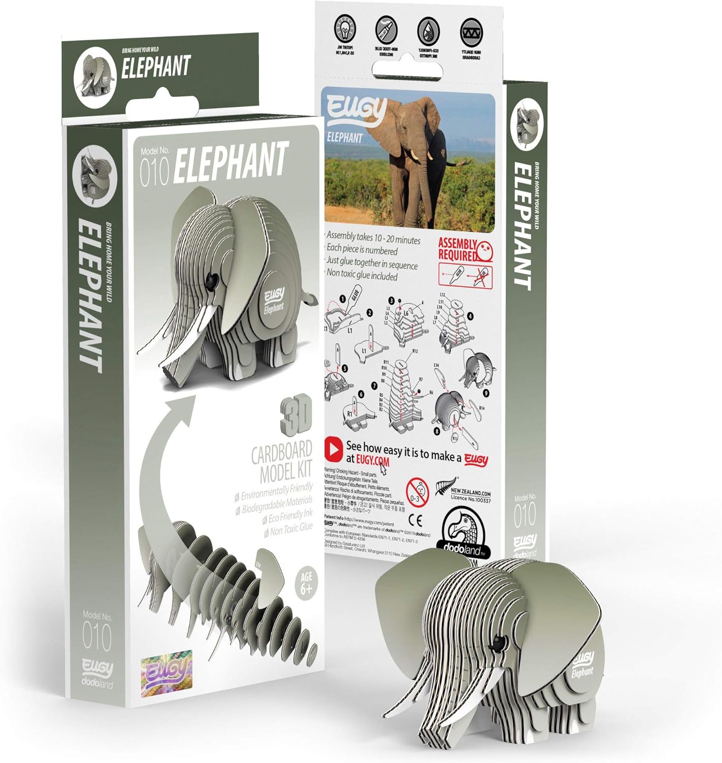 Eugy Elephant 3D Model – Perth Zoo Shop