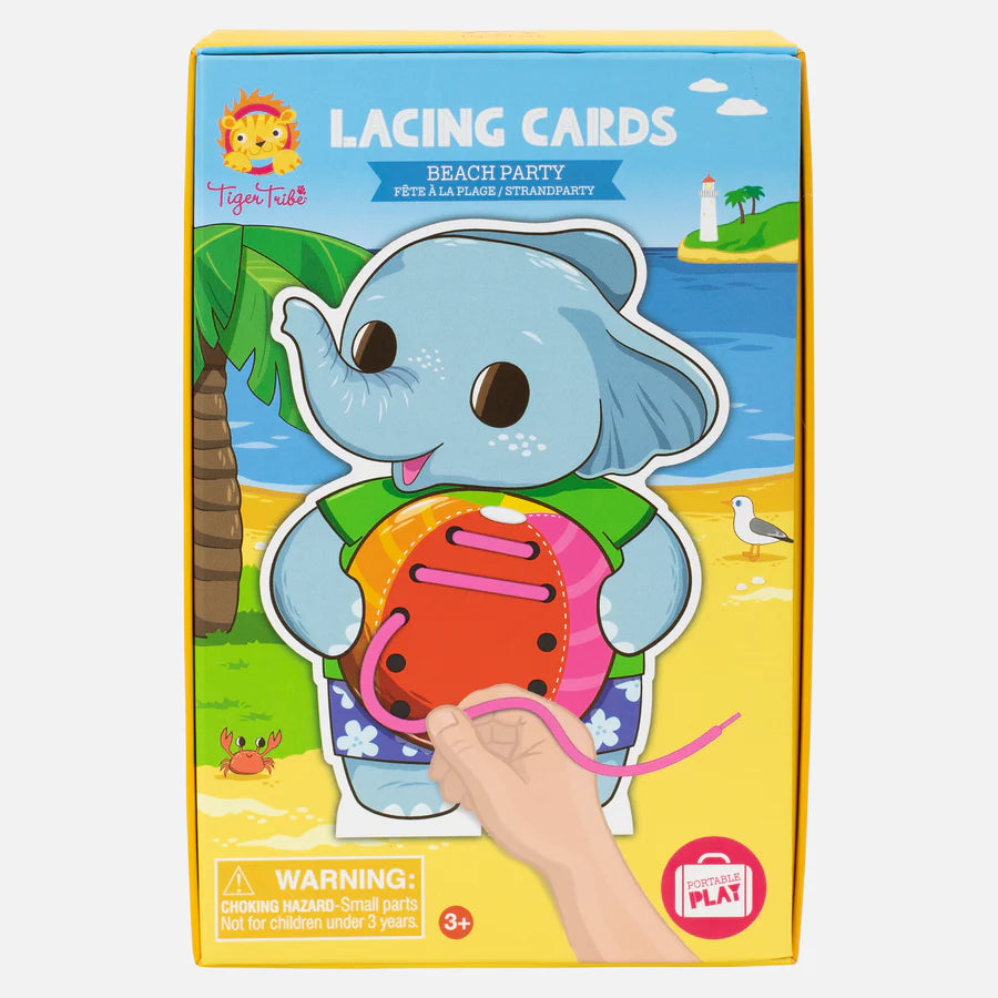 Lacing Cards Beach Party – Perth Zoo Shop