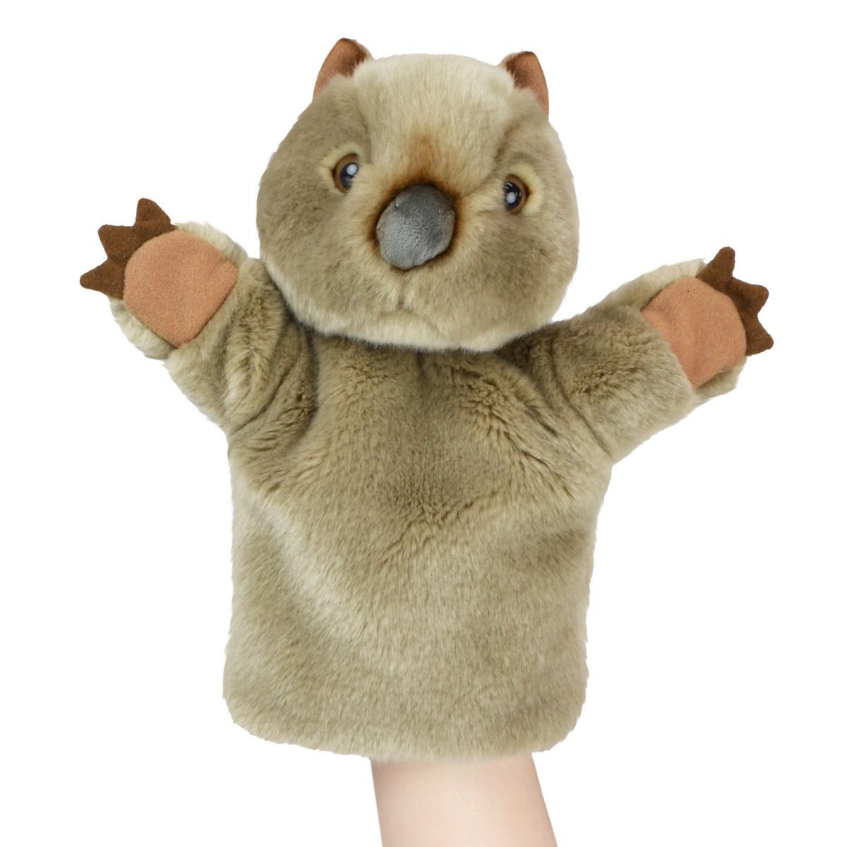 Wombat Eco Hand Puppet – Perth Zoo Shop