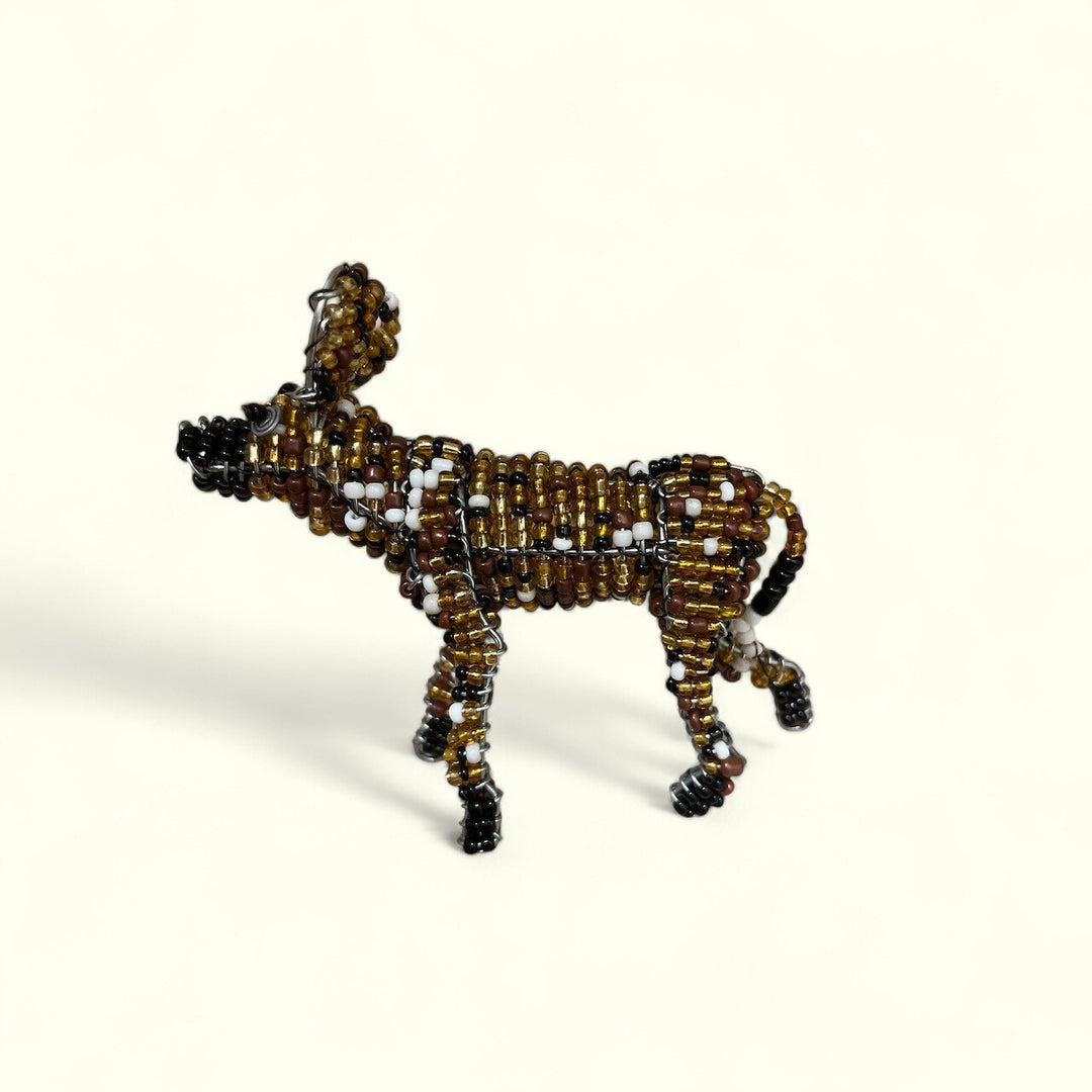 Beaded Snare Ware Painted Dog – Perth Zoo Shop
