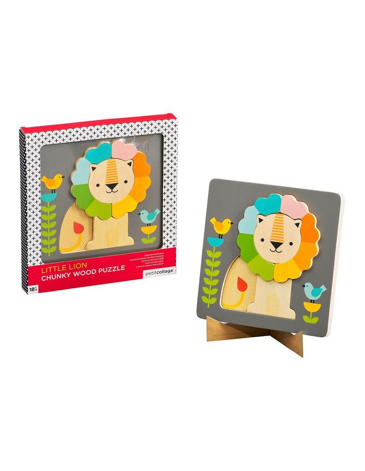 Lion Wooden Puzzle – Perth Zoo Shop