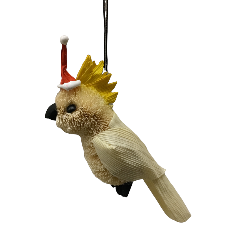 Cockatoo Christmas Ornament – Perth Zoo Shop